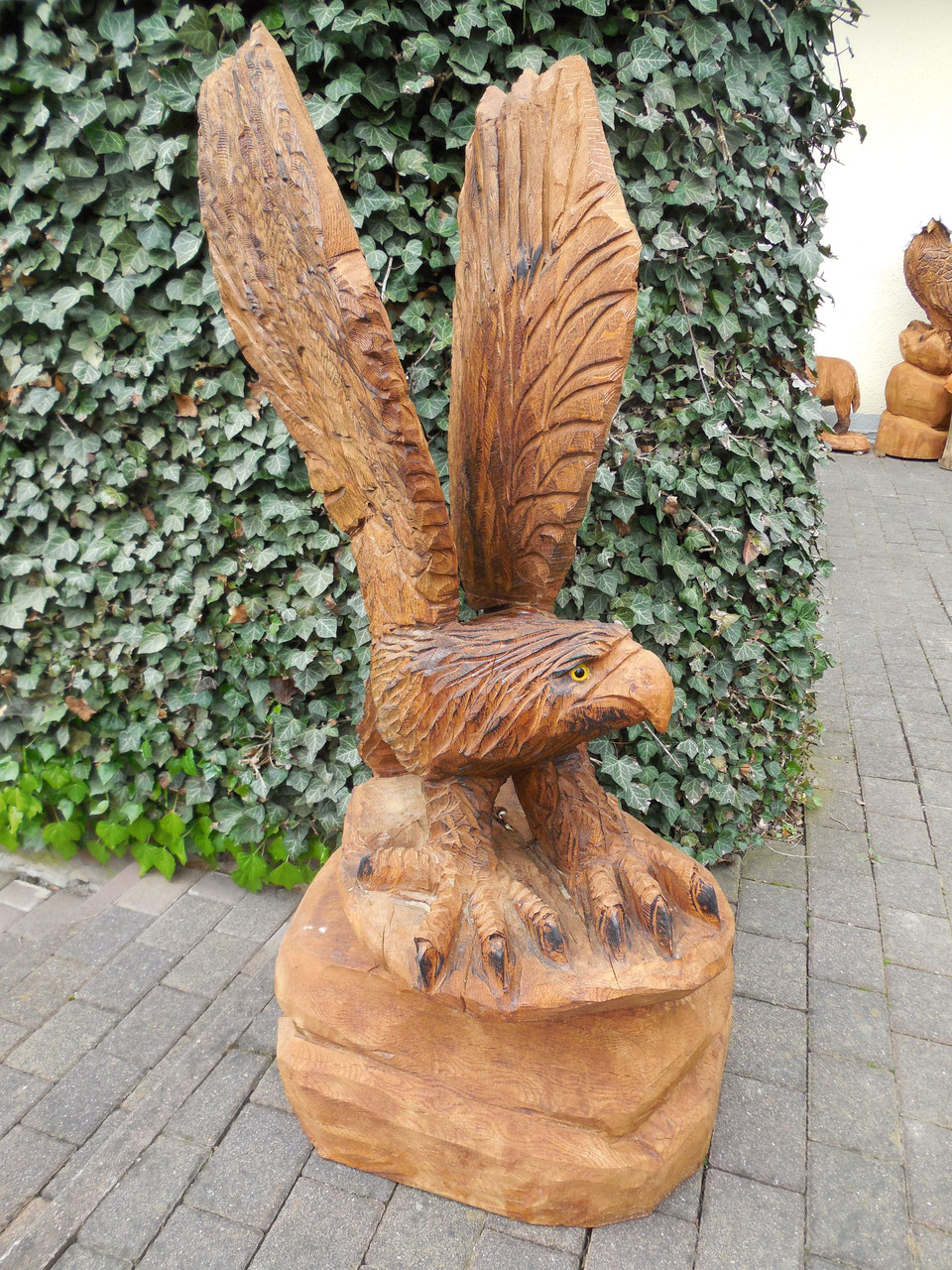 Adler - unikateausholz.de, Figuren und Skulpturen aus Holz ...