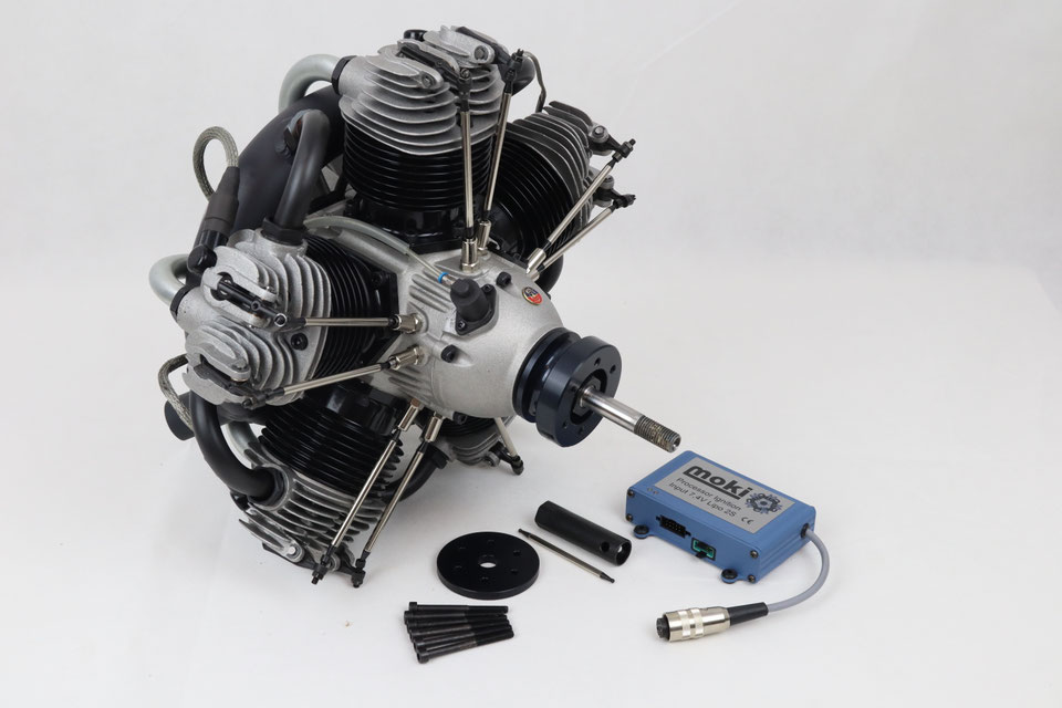 MOKI 400 – DER Sternmotor für die Unlimites-Klasse - MOKI-Motoren