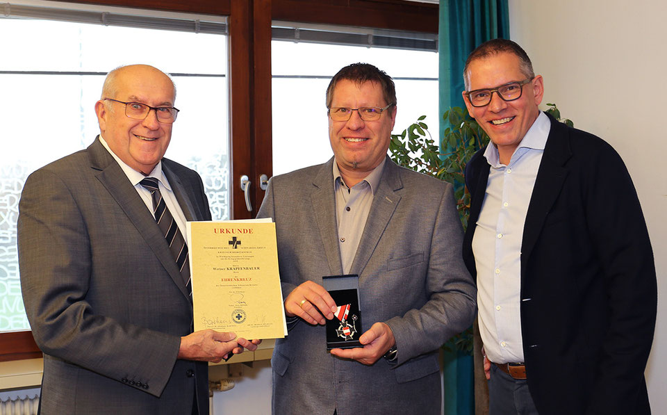 ÖSK-Auszeichnung für Werner Krapfenbauer - Horner Internet Zeitung