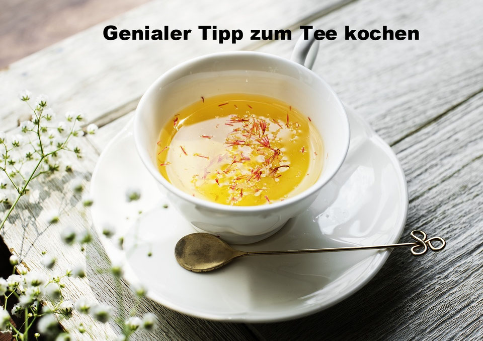 Tee kochen und Energie sparen - Einfache Organisation & Rezepte