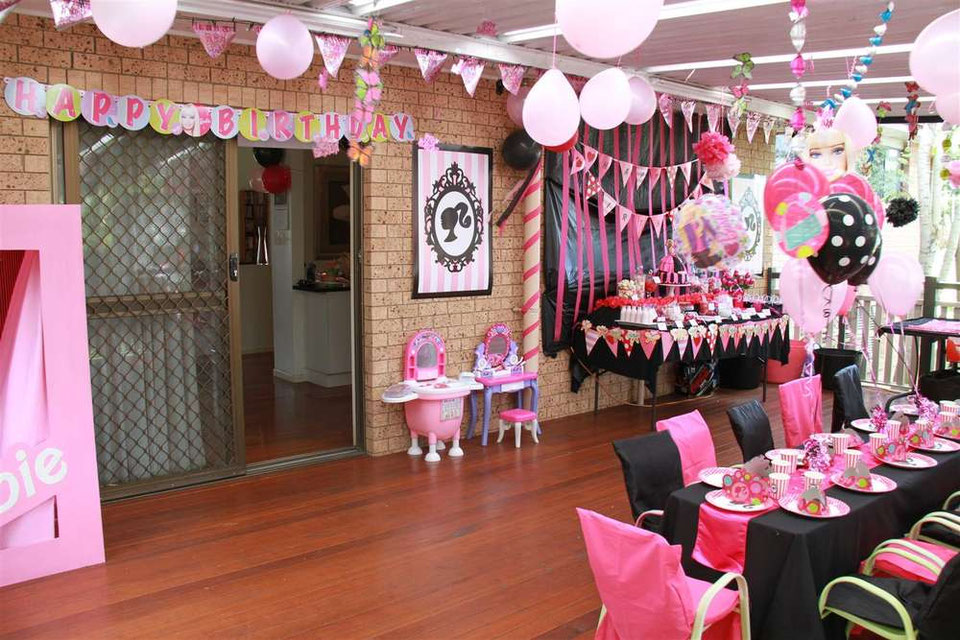 Decoracion Cumpleaños Barbie - decoracion para fiestas