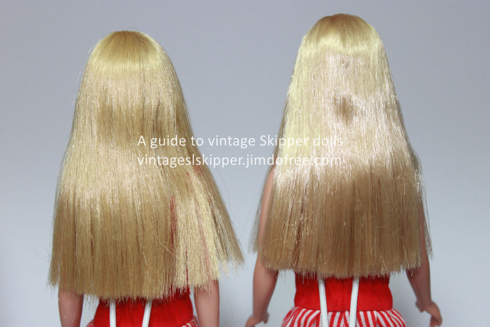 Vintage Skipper (rare) hair colors - Skipper Doll - Barbie's Little Sister