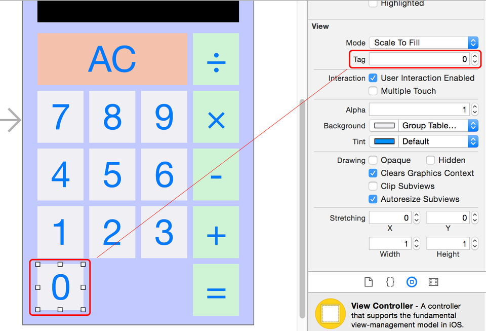 Objective-C 電卓（四則演算）作成 - iscene ページ！