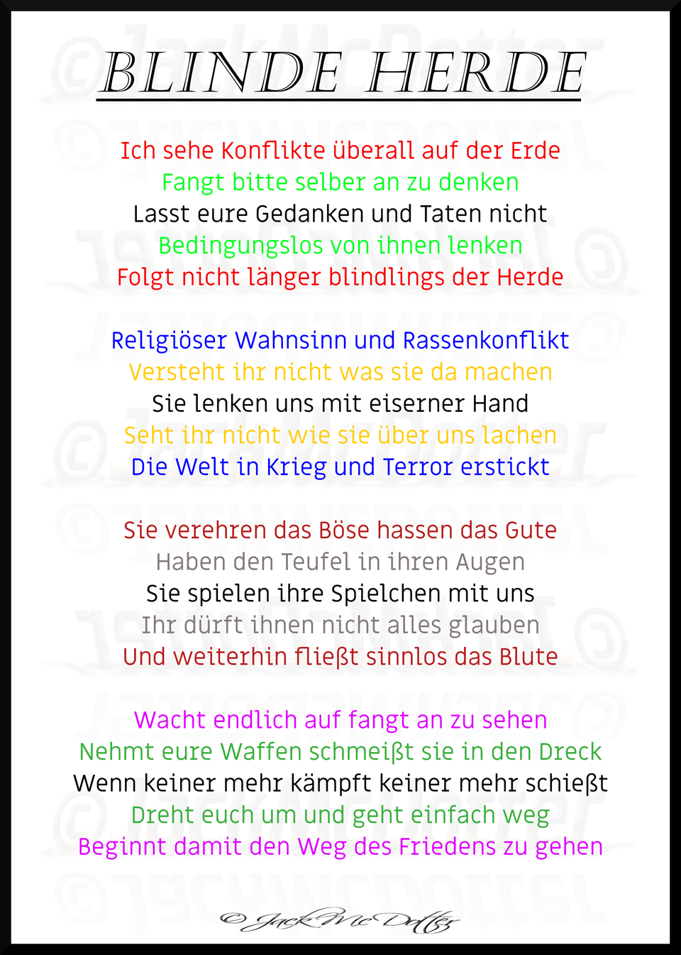 Gedichte II - gedichtegeschriebenvomlebens Webseite!