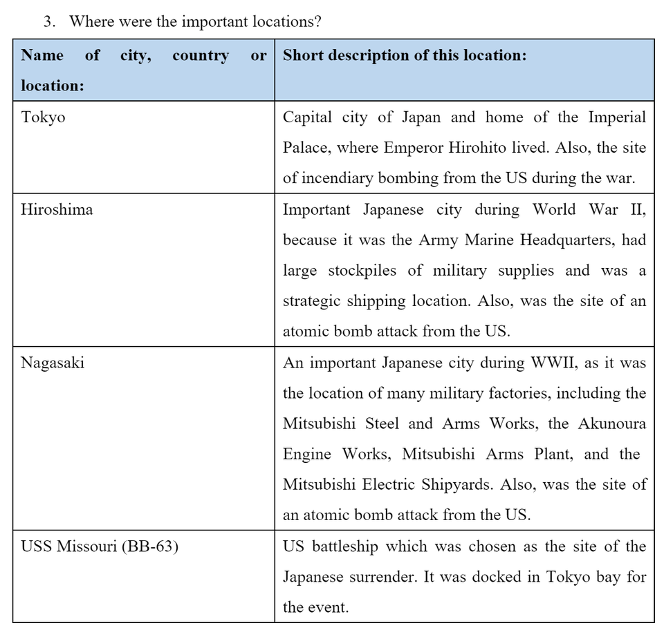 The importance of background research - Research Step 2 - History Skills