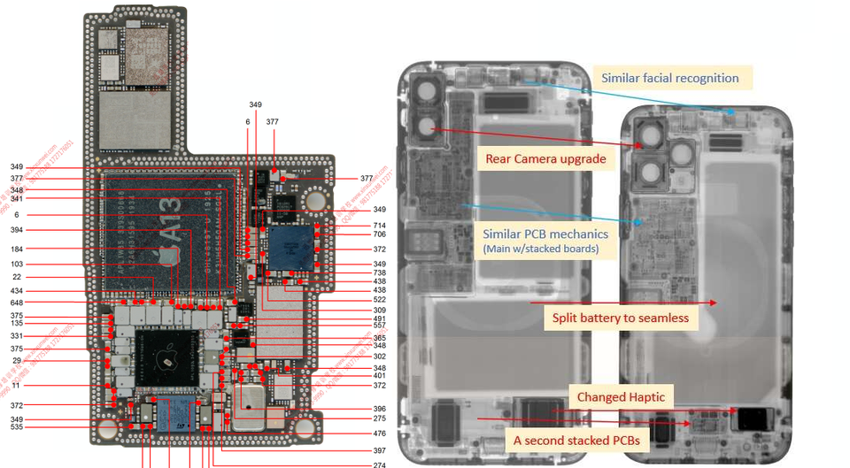 iPhone 11, 11PRO, 11PRO MAX Schematic Diagram - Schematic