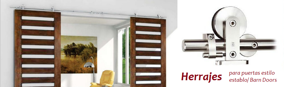 Puertas al Estilo Establo / Barn doors - Puertas y Ventanas de Madera ...
