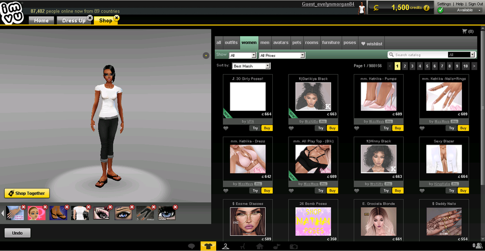 IMVU Beginner's Tutorial PART 1 - IMVU Tips & Tricks + More