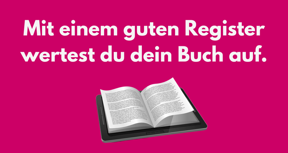 Register erstellen: Wir unterstützen dich! - Schreibwerkstatt