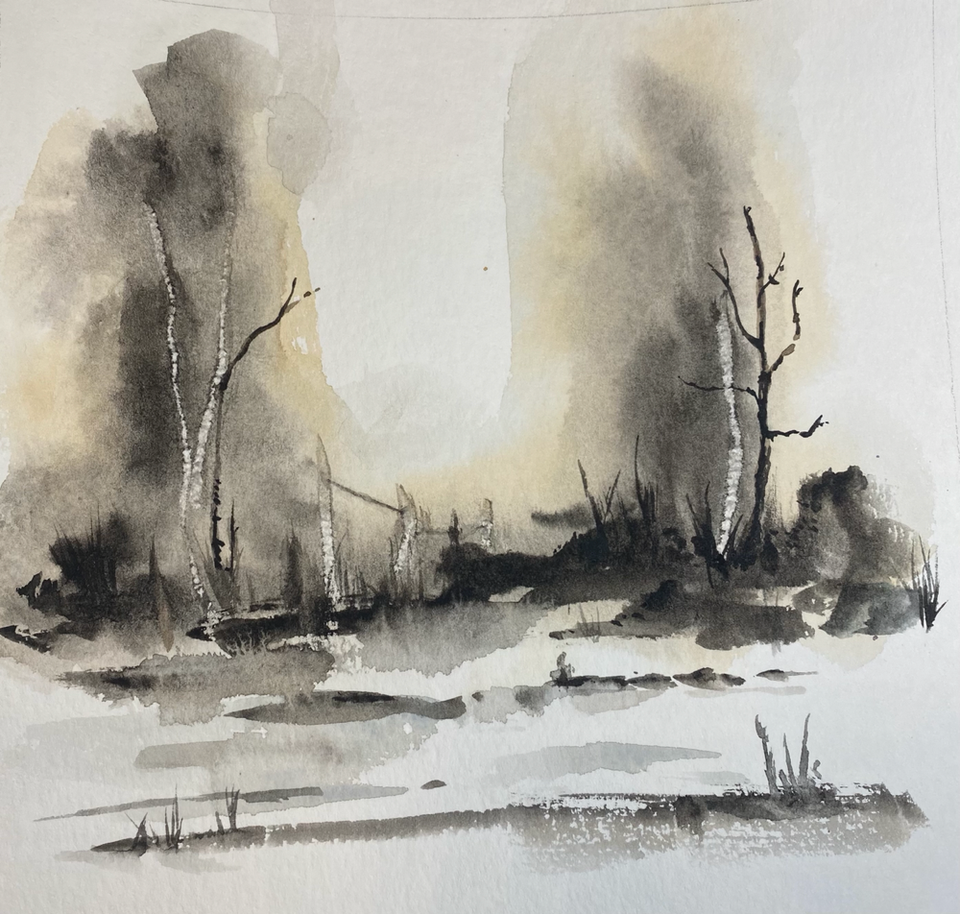 ST-ink Art (stick and ink) - craigmeldahl.com