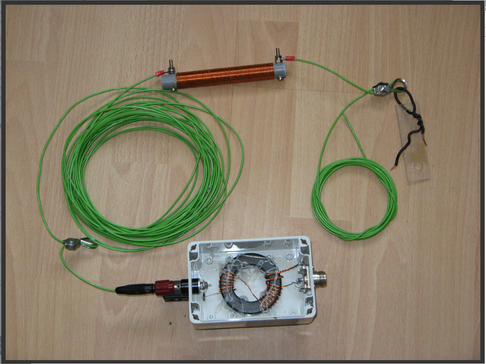 Hf End Fed Multiband Antenna Benvenuti Su Officinahf