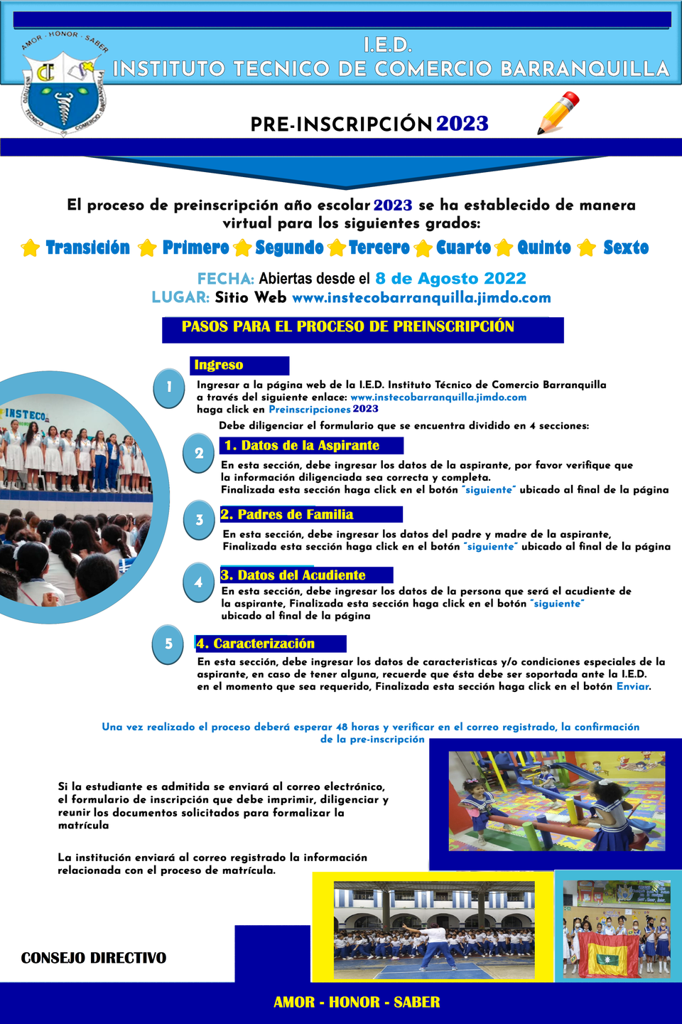 2022 - Página web de instecobarranquilla