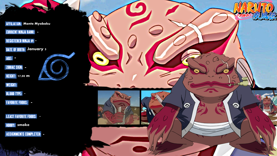 Gamabunta - Mundo Naruto