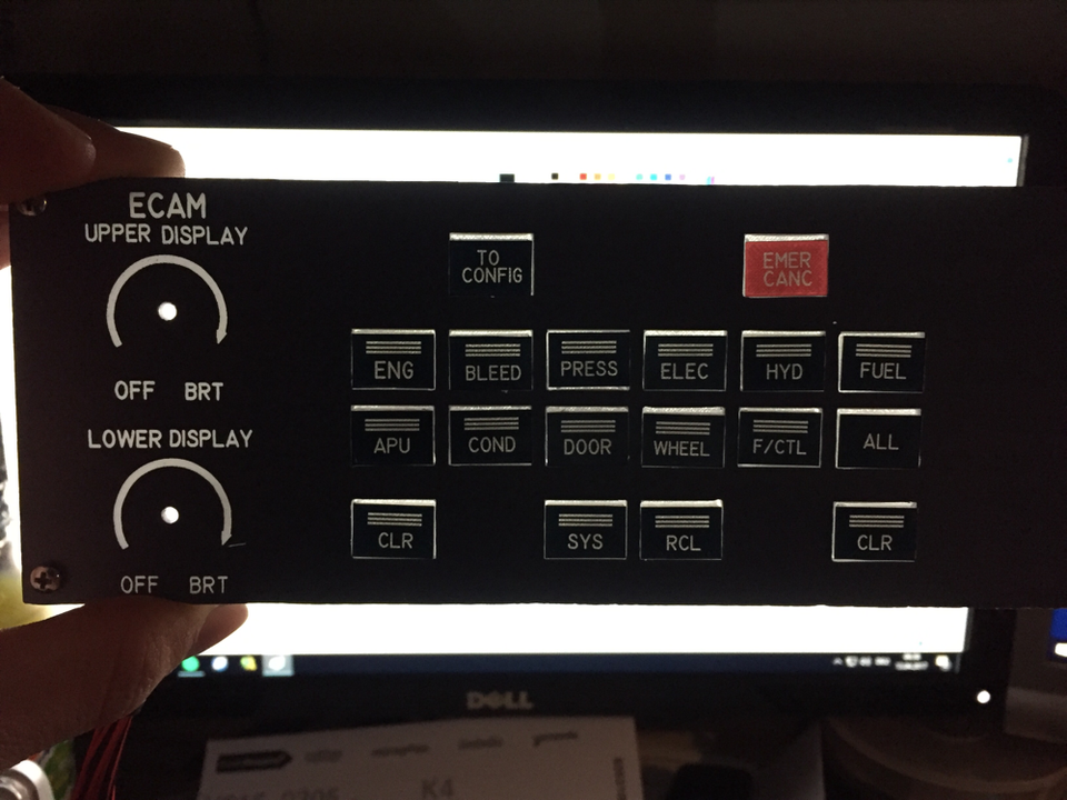 Das ECAM Panel - a320-hcs Webseite!