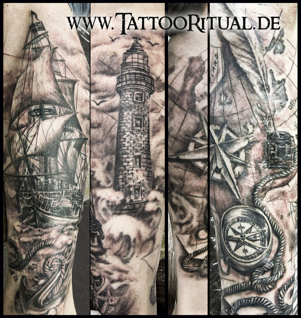 Maritime Tattoos direkt von der Ostsee-Küste für dich! - Cover Up, Fine ...