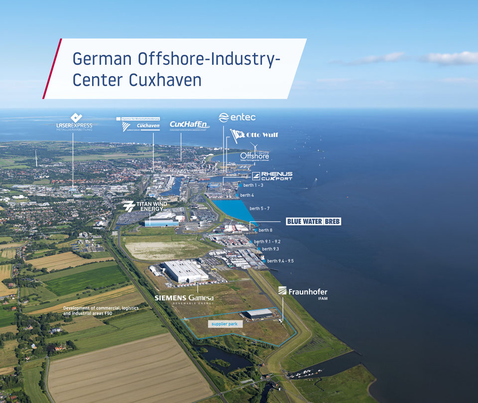 Cuxhaven: a high-performance port location - The German Offshore ...
