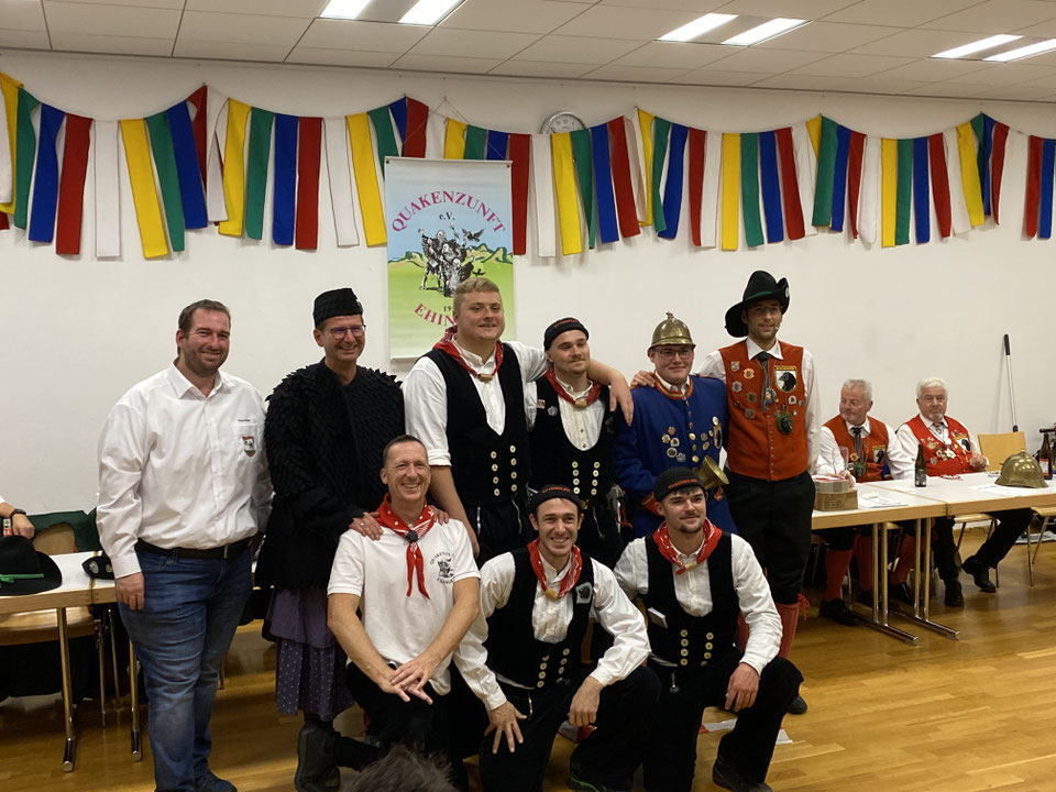 Fasnachtseröffnung am 11.11.2022 - Quakenzunft Ehingen