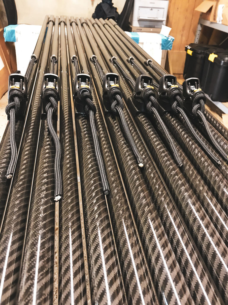 Carbon Mooring Whips - Superyacht Marine Store