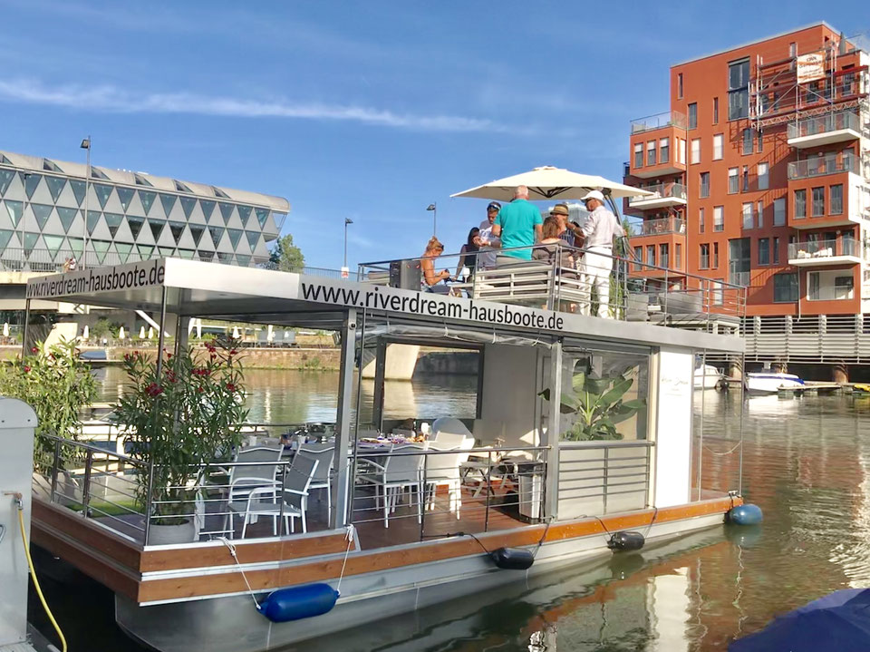 Party-/ Eventboot Frankfurt - Hausboote von River- Dream