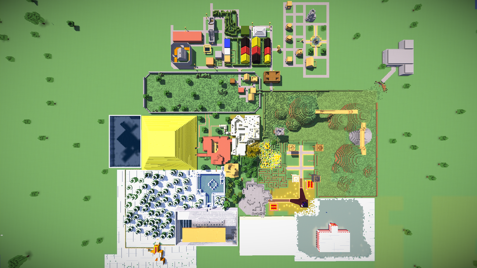 Minecraft Paintball Map! - YouTube