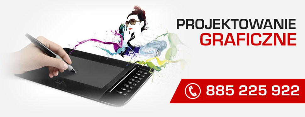 Projektowanie graficzne i produkcja reklam - Strona internetowa graficzne!