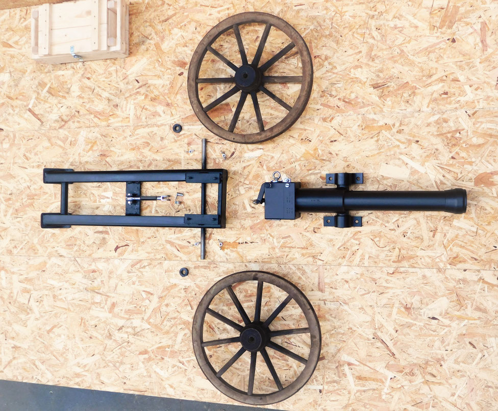 Breech-Loading Cannons - Hermann Salutkanonen - Exklusive Böllerkanonen