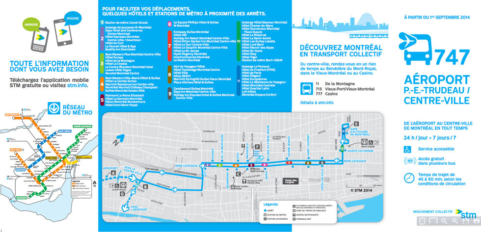 Transports - Location 495 Av. Viger Ouest