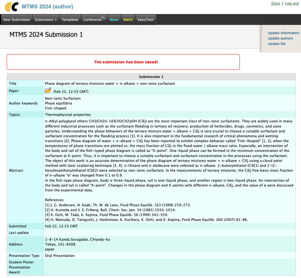 Instructions for Abstract Submission - 10th International Symposium on ...