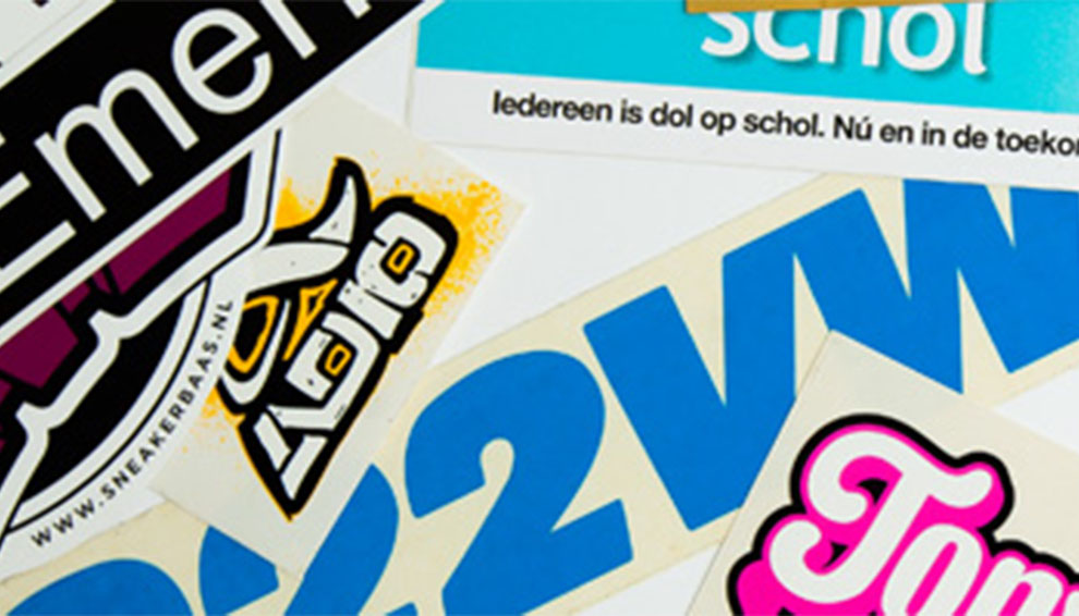 Stickers - Stickers drukken bij de Sticker Fabriek - Stickers drukken ...