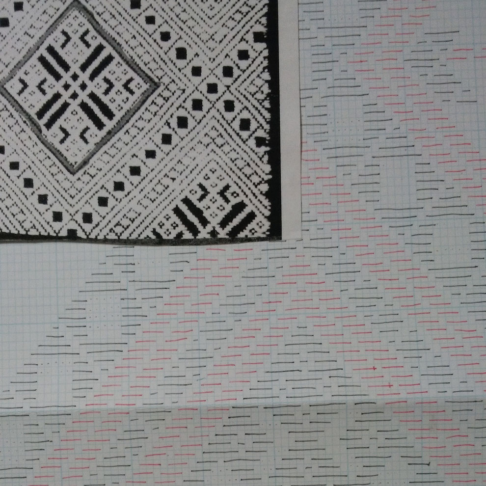 How to drawing patterns. - KOGIN LAB&SALON by kogin＊bear style