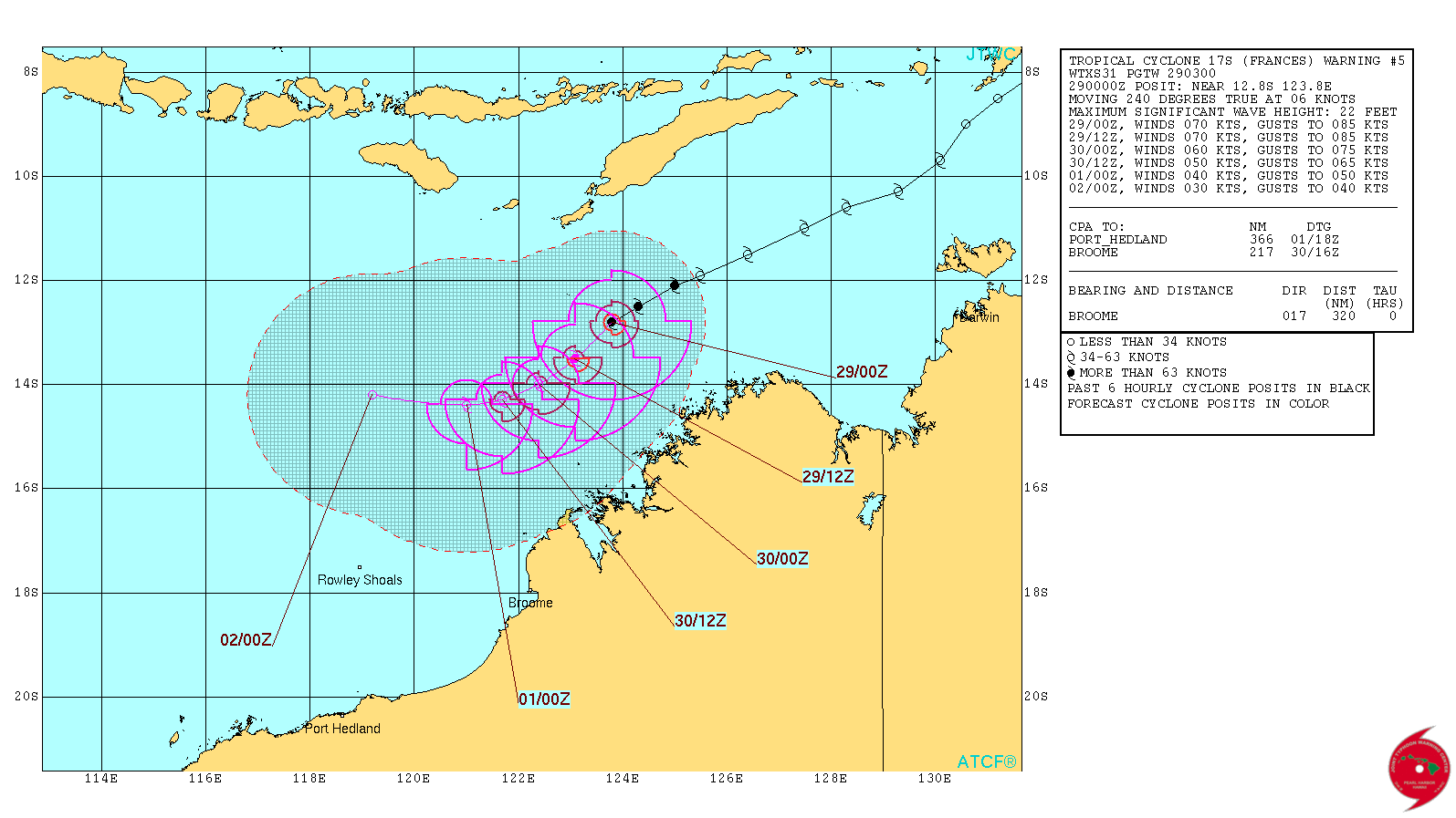Tropical Cyclone Frances - Storm Science Australia