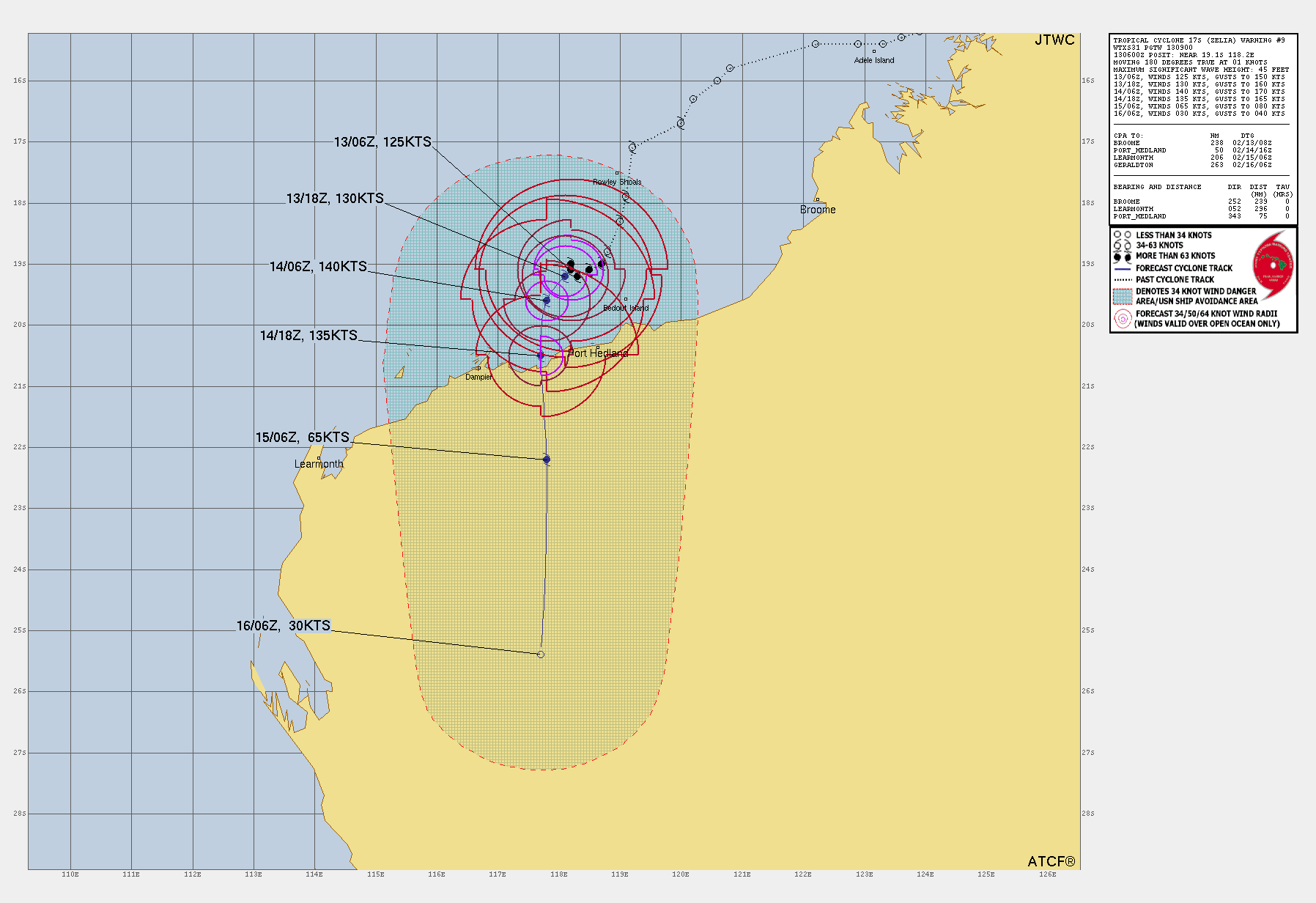 Tropical Cyclone Zelia - Storm Science Australia