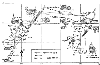 Le croquis topographique - 1ère Marine Marseille - AGSE