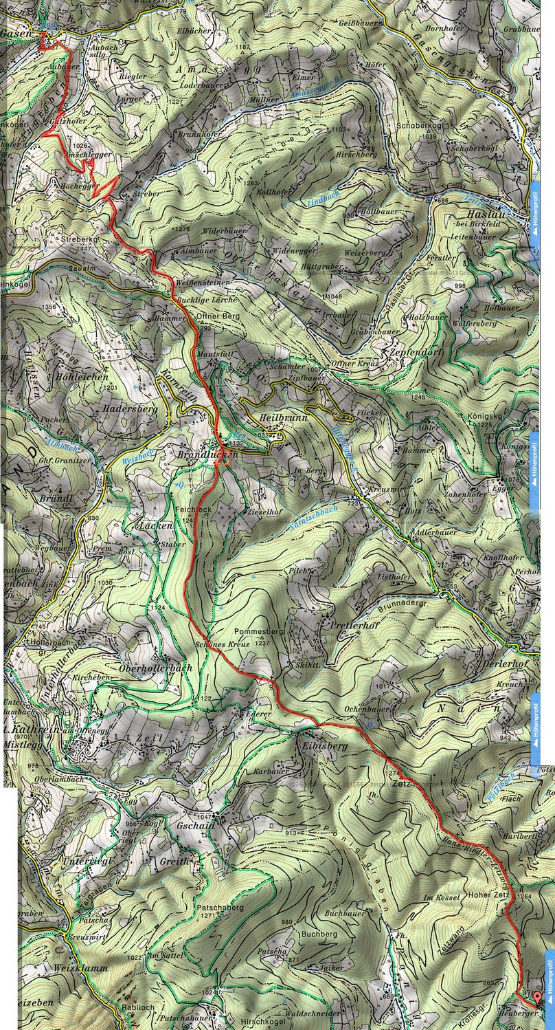 Gschnaidt - Hoher Zetz - Brandlucken - Gasen 2006 - ÖSTA Gruppe Veitsch