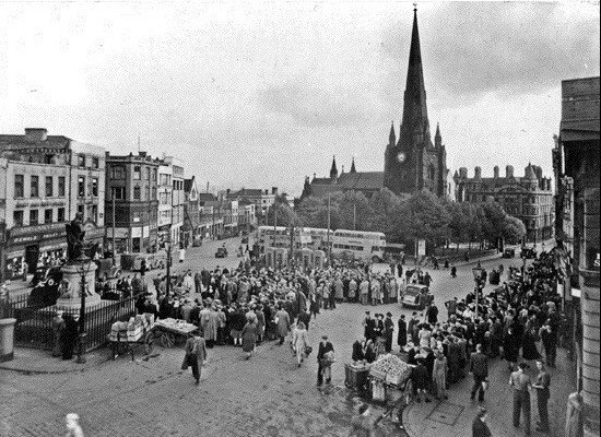 The Bull Ring - History of Birmingham Places A to Y