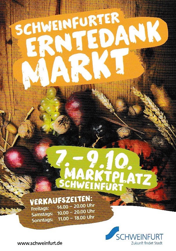 Schweinfurter Erntedankmarkt - Schweinfurtführer - Ein Führer durch Schweinfurt und seine Geschichte