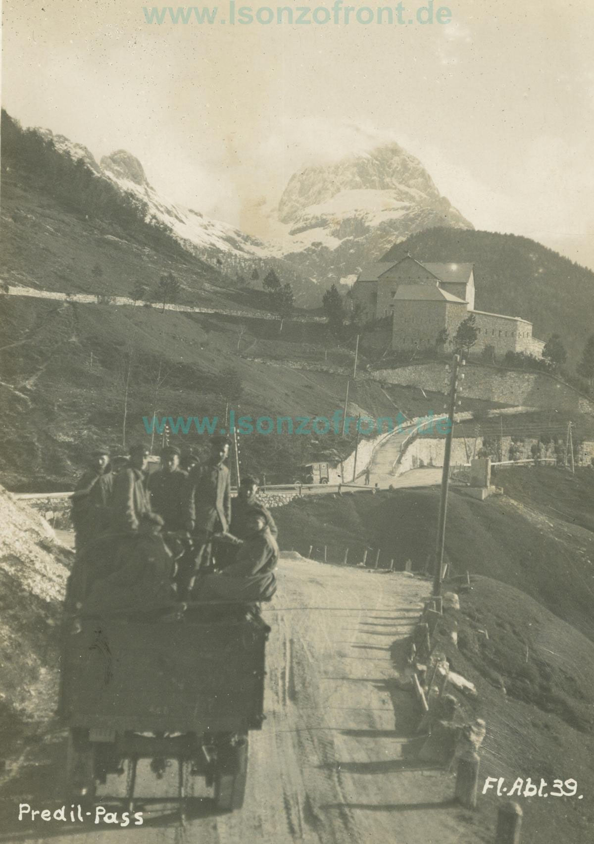 Der Predil Pass 1915-1917 und seine Geschichte - Isonzofront.de ...