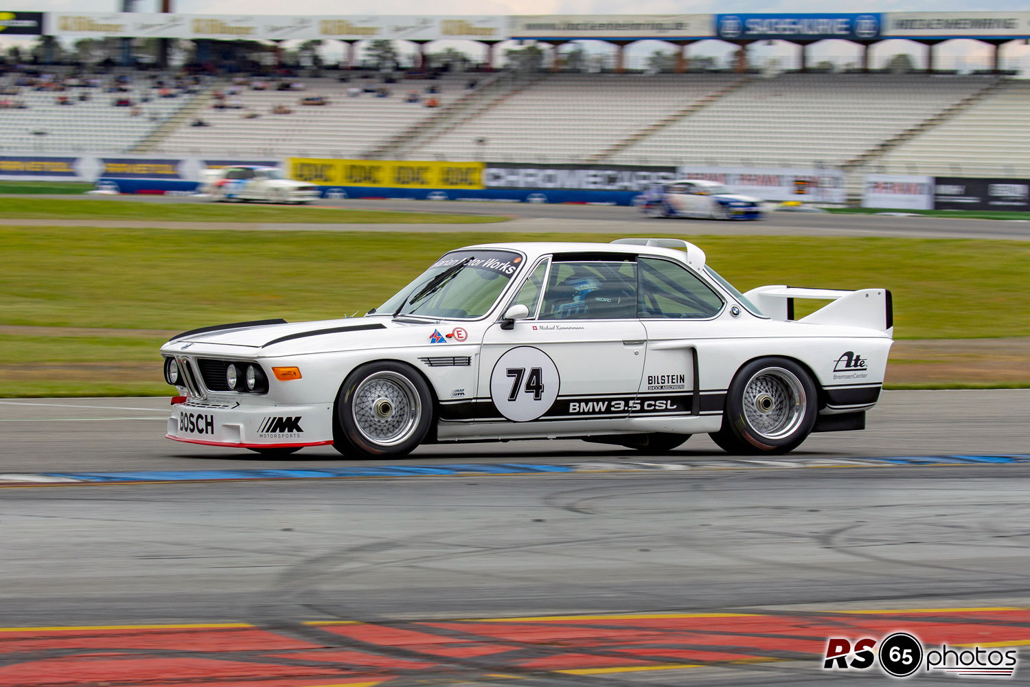 Genialer Rollout für den BMW 3.5 CSL von MK Motorsports im Rahmen der ...