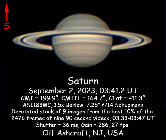 Saturn Opposition, 2023 - wa2guf's JimdoPage!