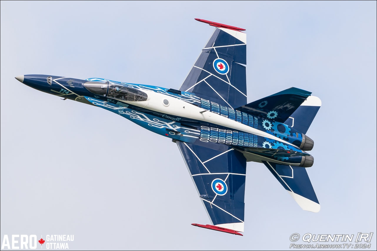 CF-18 Demo Team - French Airshows TV Photography