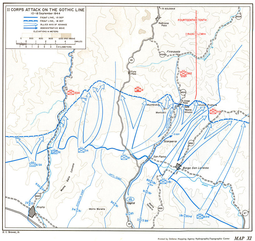 The Italian Campaign and the Gothic Line 1943-1945 ...