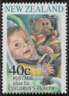 Children's Health - Safety On The Road - Withdrawn stamps