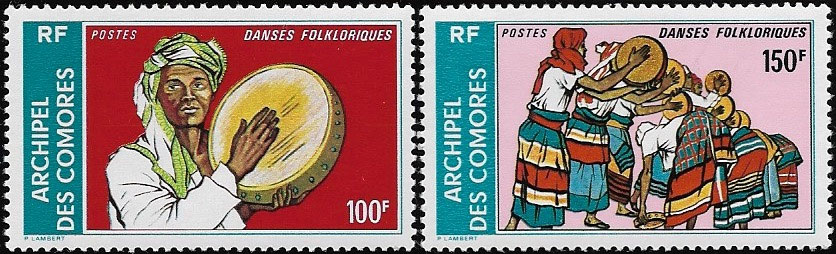 Domestic Dances - Withdrawn stamps