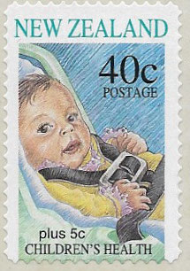 Children's Health - Safety On The Road - Withdrawn stamps