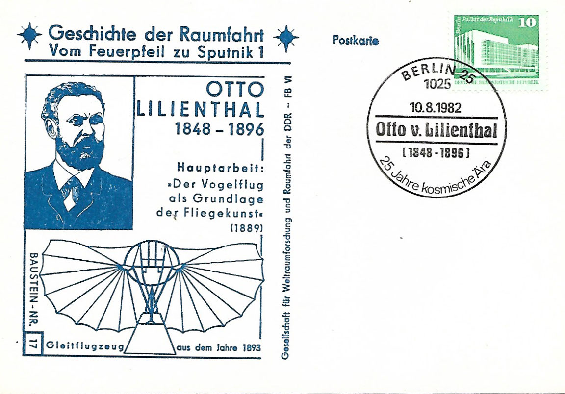 Otto Lilienthal - Withdrawn stamps
