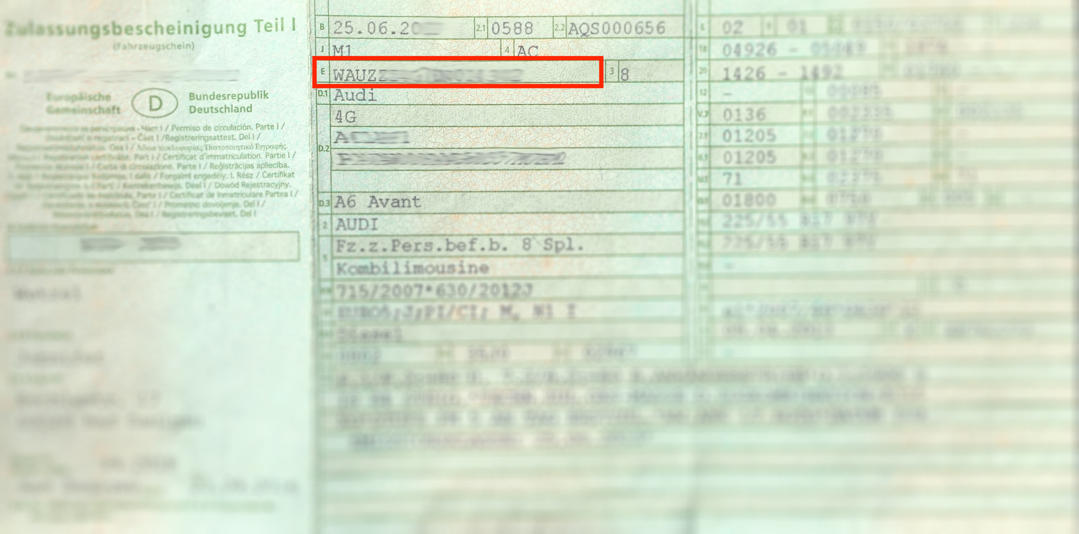 Herstellernummer - Typschlüsselnummer - STR-Automatik