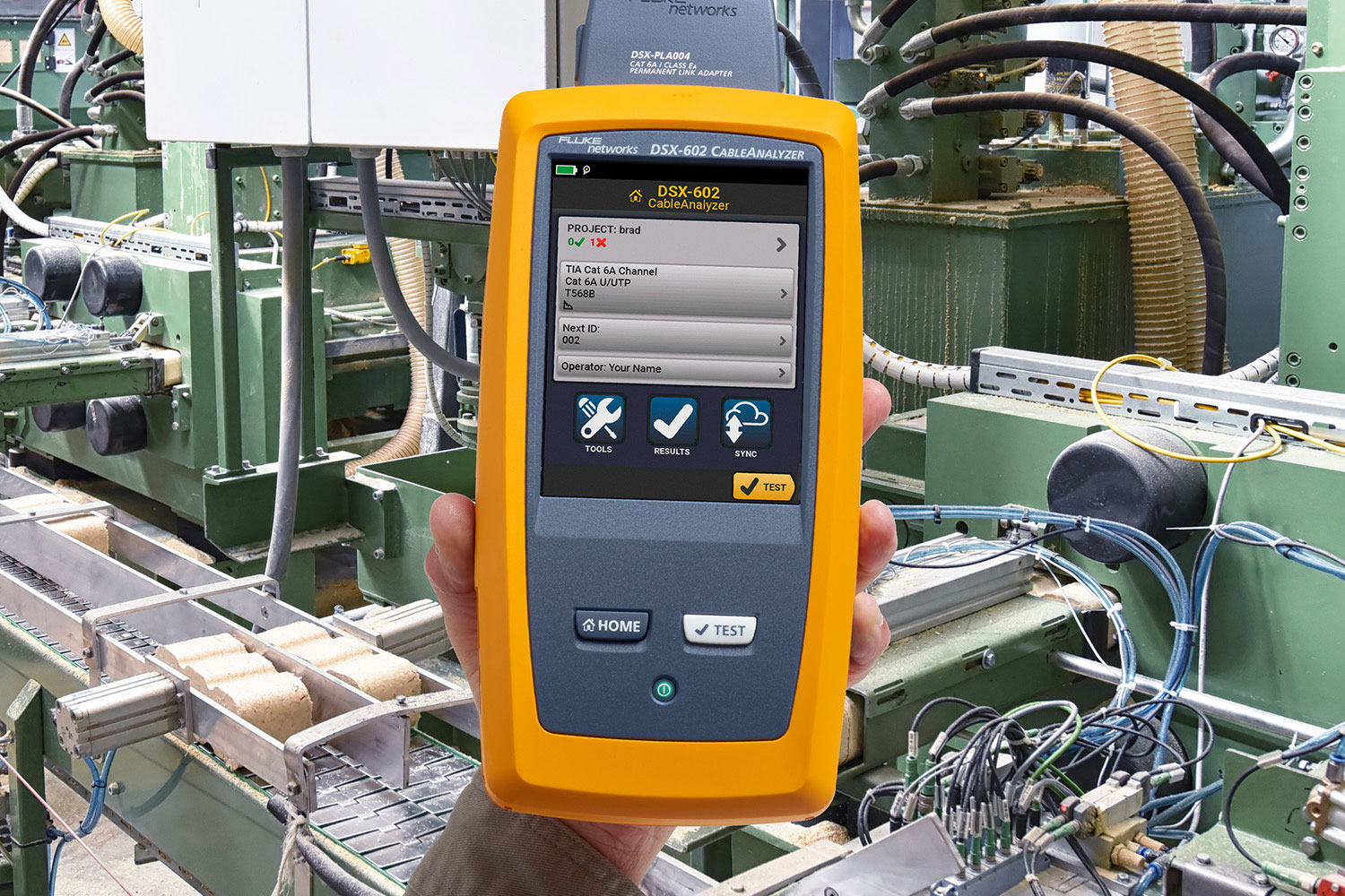 DSX-602 und DSX602 Pro Fluke Networks Zertifizierung bis 500 MHz - LINQ-IT