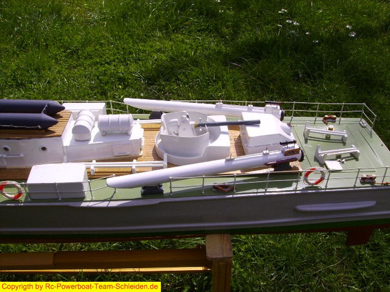 GRAUPNER Schnellboot DACHS von 1969 Top gebaut - Rc-Powerboat-Team ...