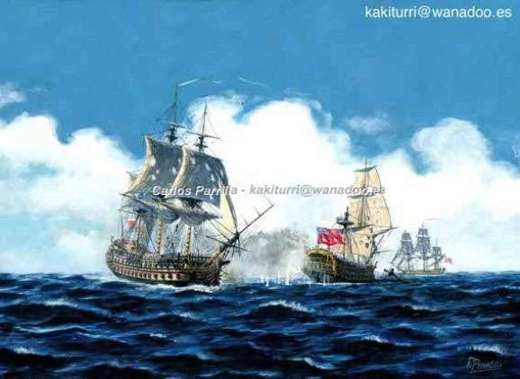 6-La Carrera del Glorioso (1747) - Singladuras por la historia naval