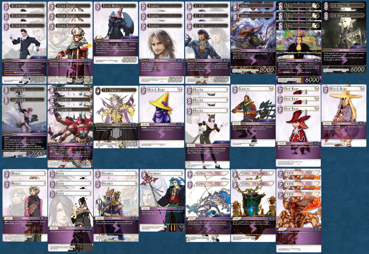 Top8 OCTGN Open 4 - FFTCG.org